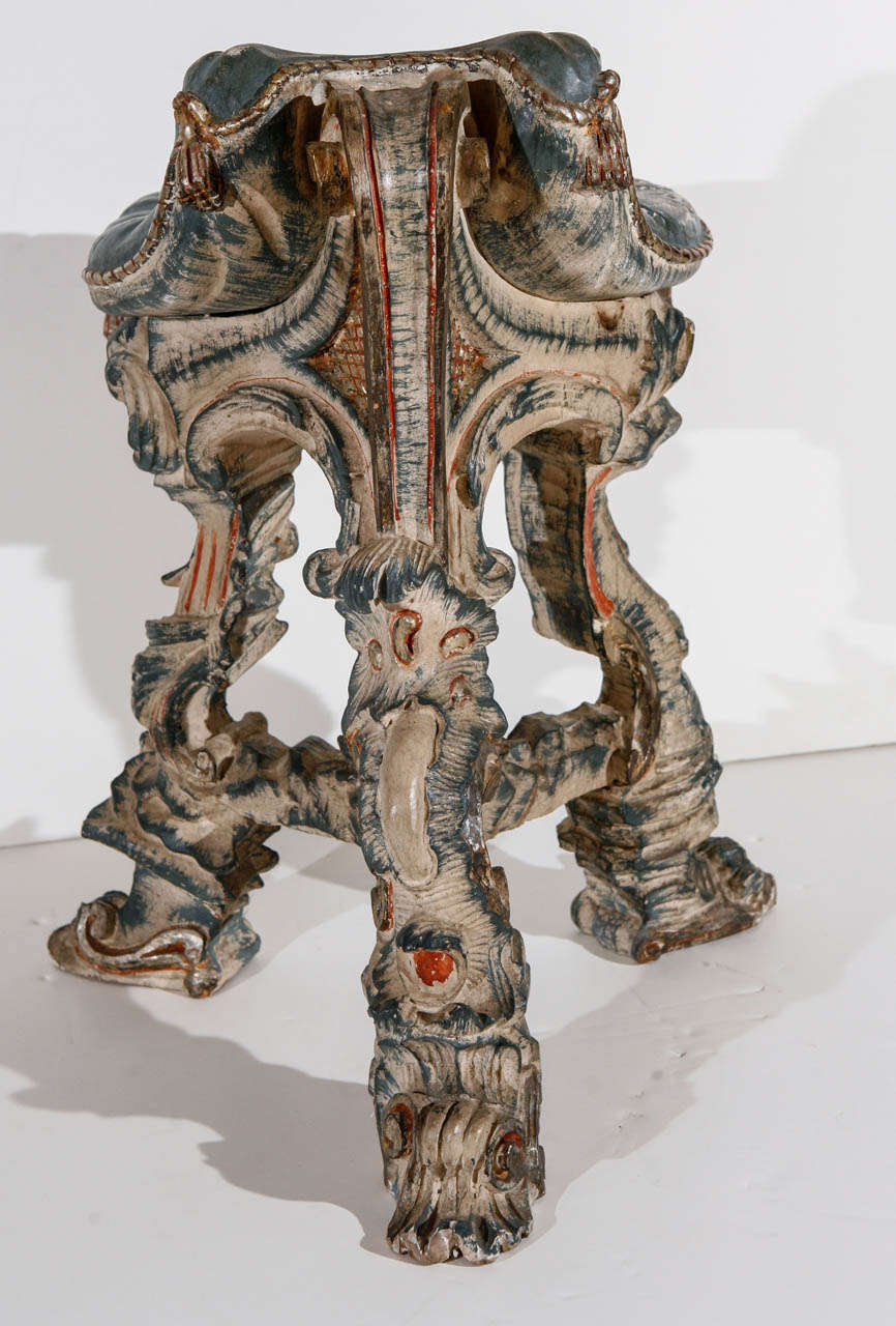 1930s Venetian Grotto Chair at 1stDibs | venetian grotto chairs