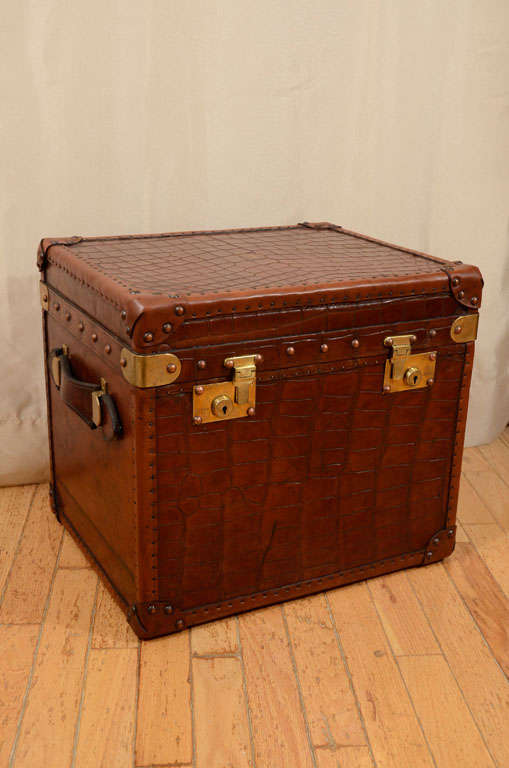 Alligator Trunk at 1stDibs