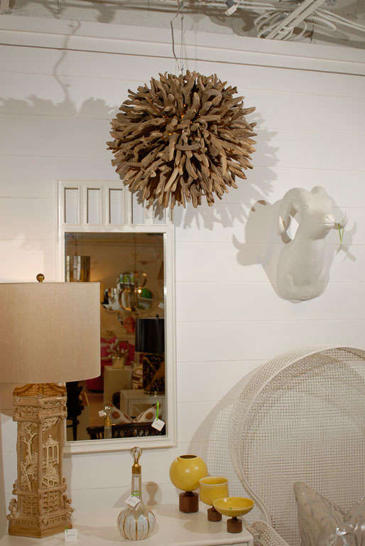 Driftwood Ball Chandelier For Sale at 1stDibs