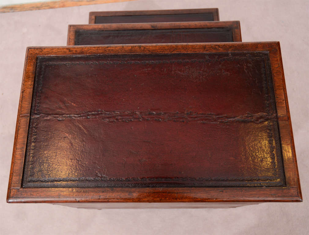 Antique 19th Century Library Step Stool with Leather Insets at 1stDibs ...