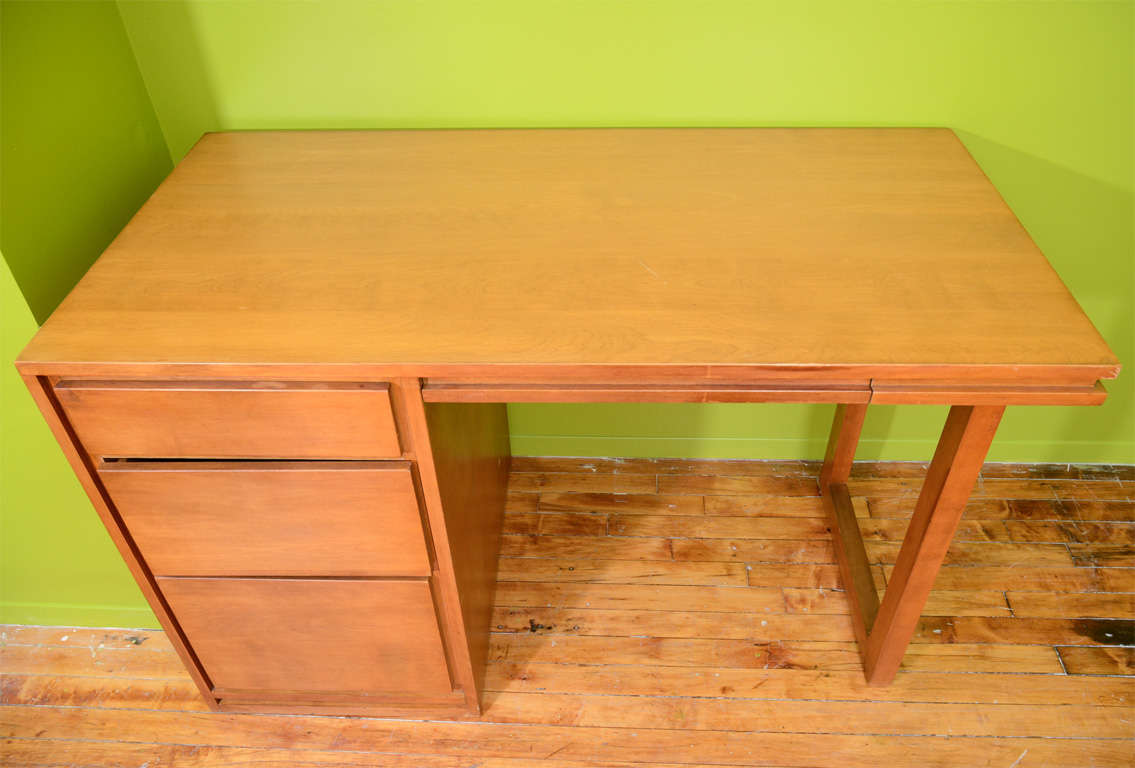 Mid Century Russel Wright for Conant Ball Desk and Chair at 1stDibs ...
