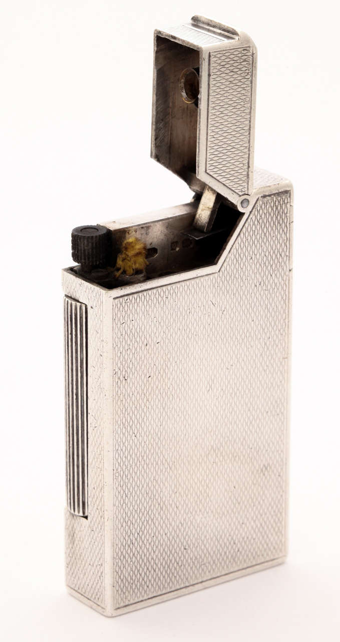 Boxed Sterling Silver Dunhill Broadboy Pocket Lighter at 1stDibs ...