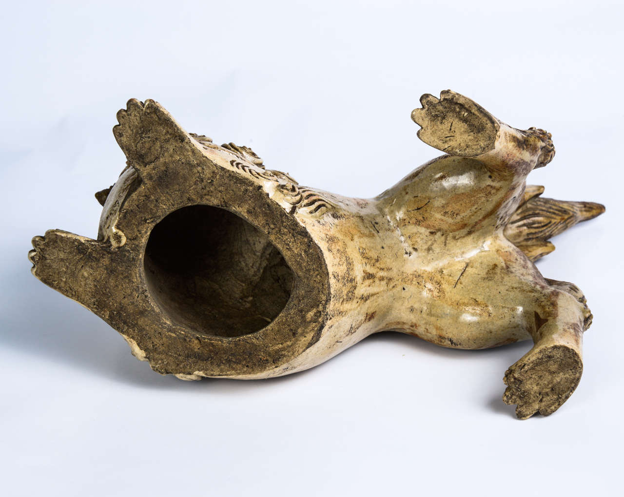 19th Century Japanese Shishi Statue at 1stDibs