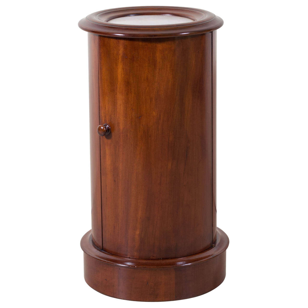 19th Century Victorian Pedestal Pot Cupboard at 1stDibs