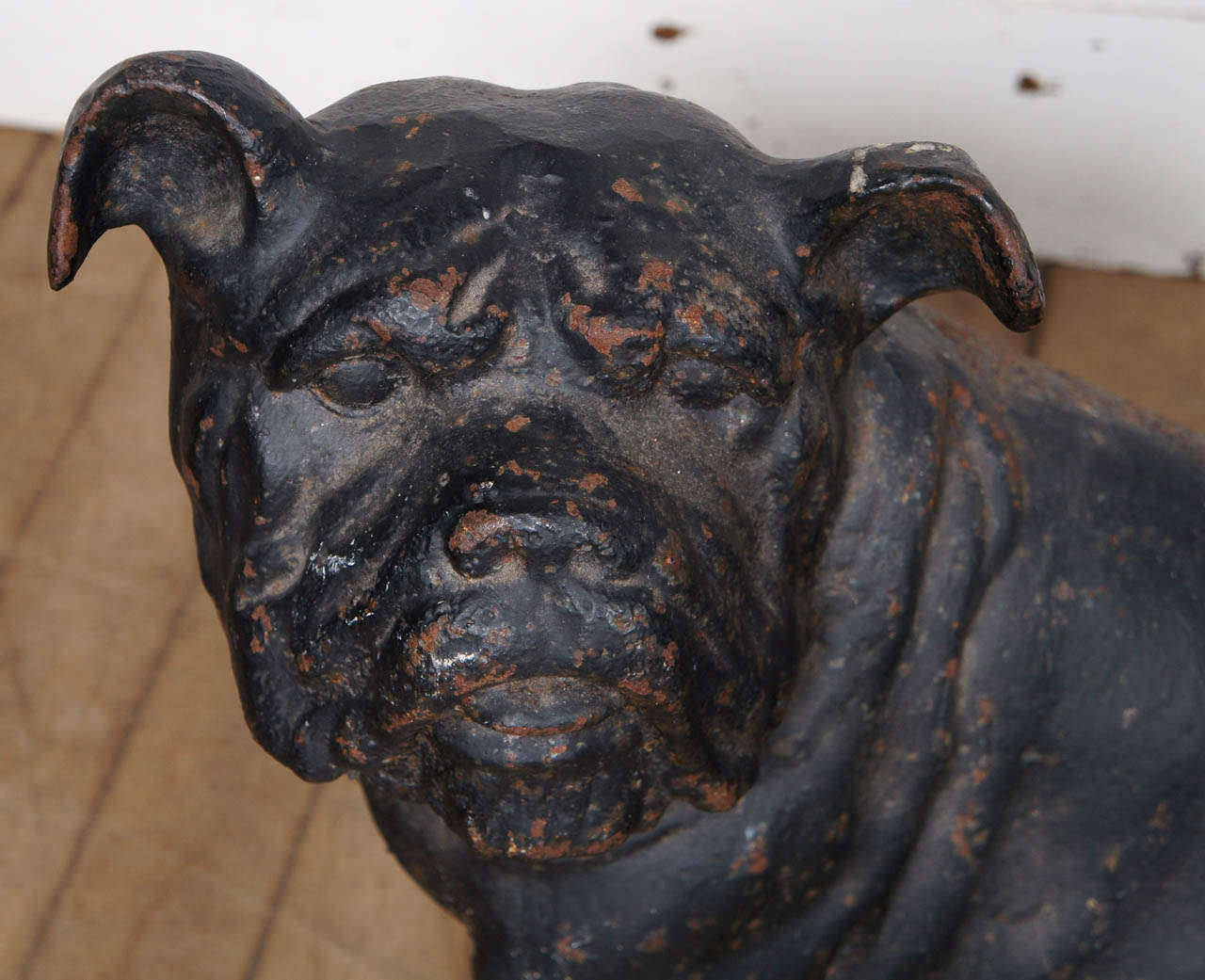 Cast Iron Bulldog at 1stDibs