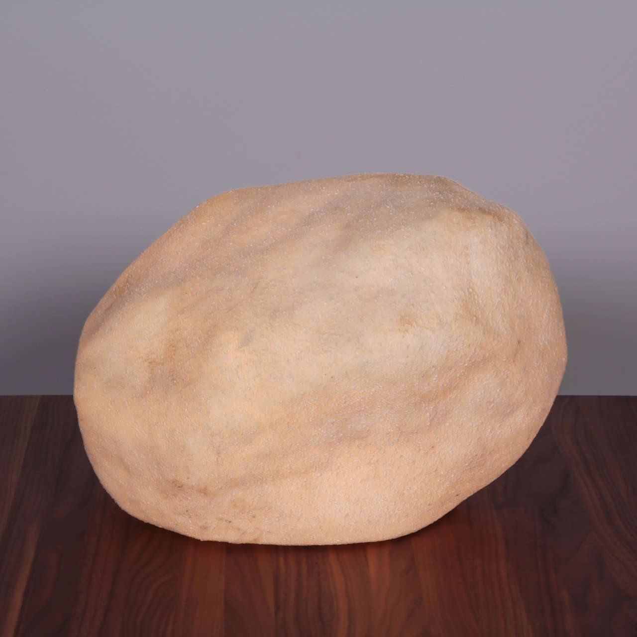Fiberglass Table Lamp by Singleton in the Shape of a Rock For Sale at ...