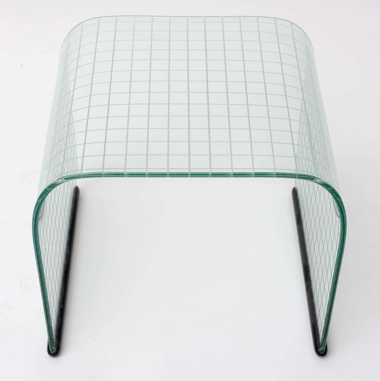Fiam Tempered Glass Stool/Table For Sale at 1stDibs | glass stools ...