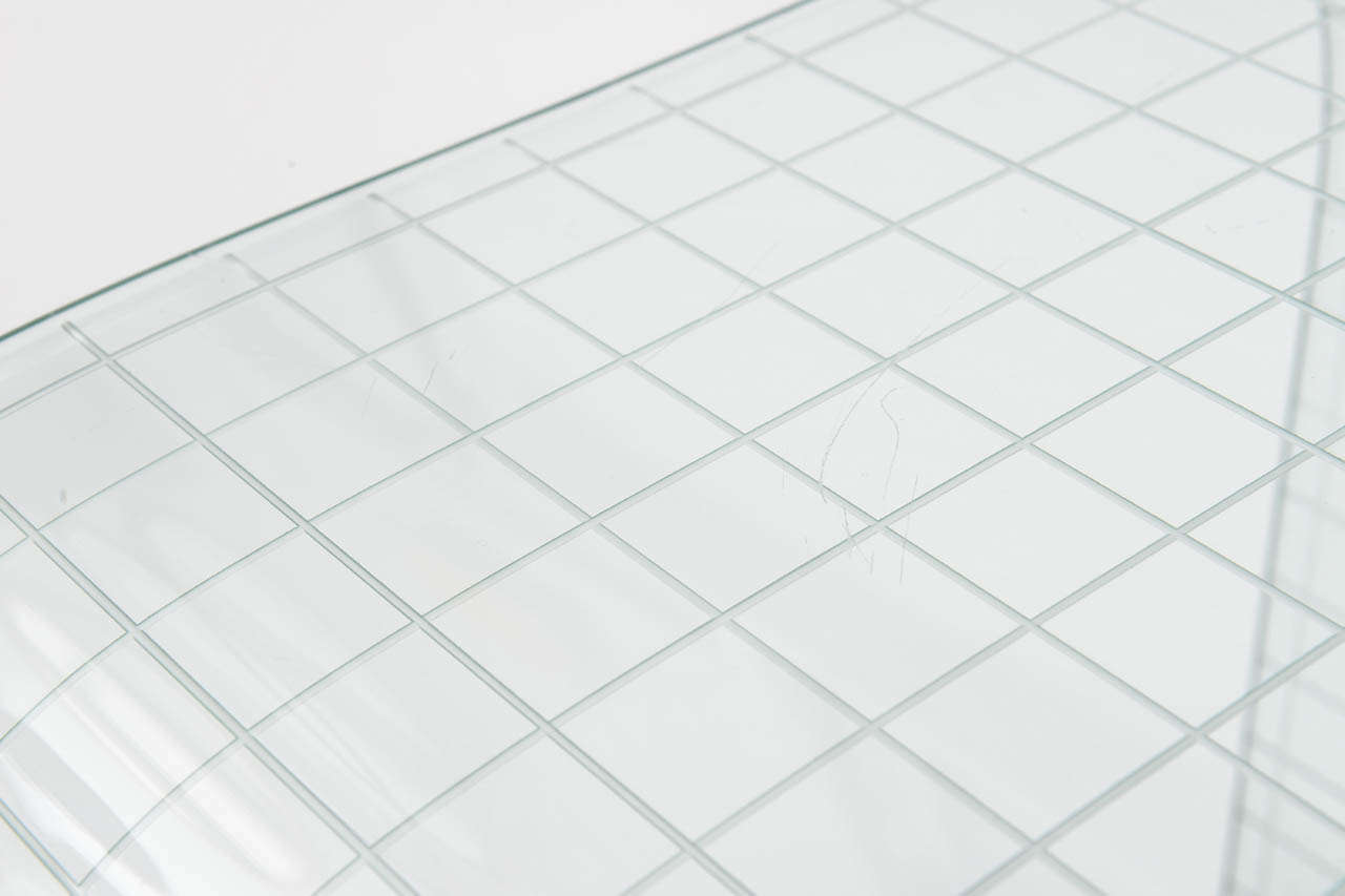 Fiam Tempered Glass Stool/Table For Sale at 1stDibs | glass stools ...
