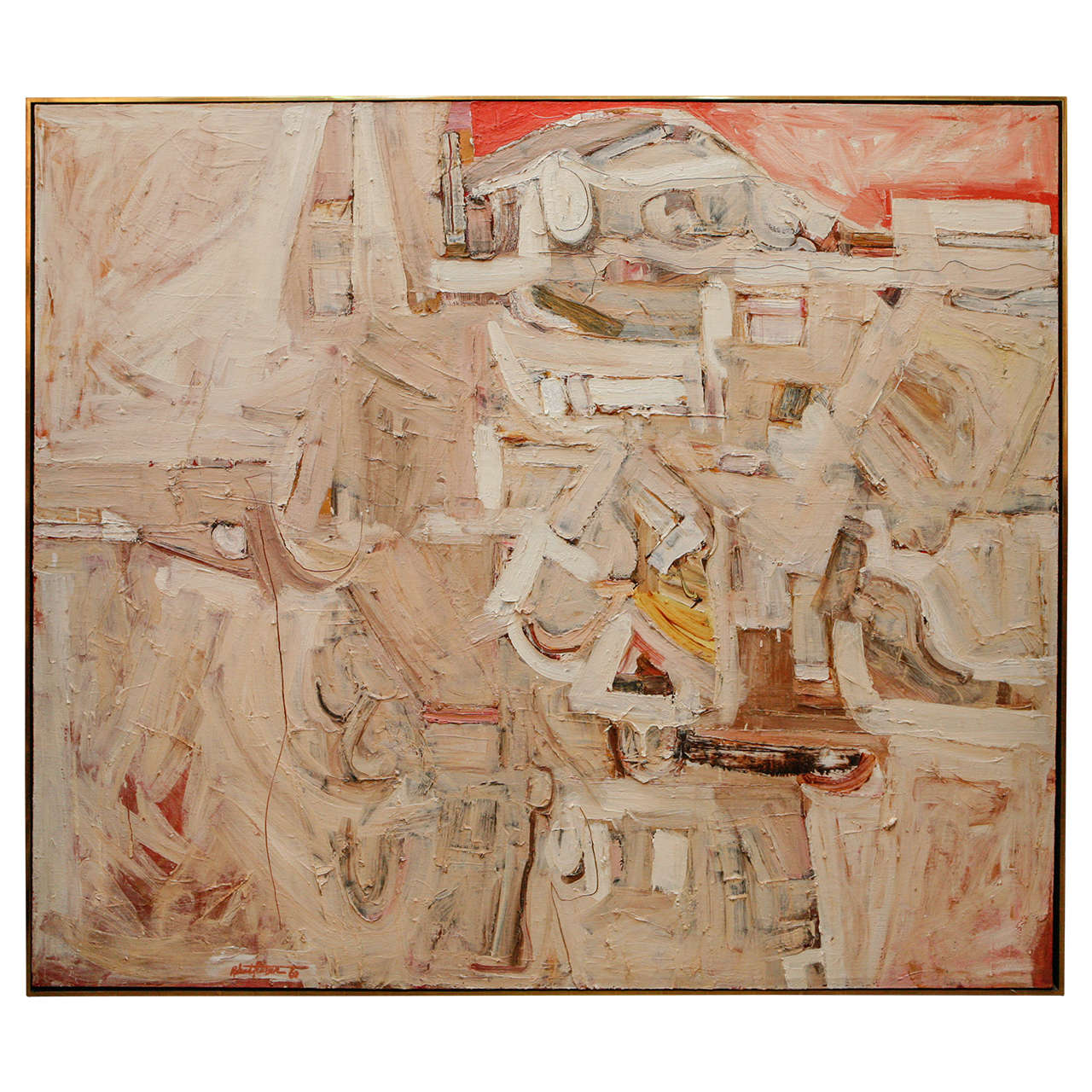 Original, Roland Peters Abstract Painting at 1stDibs