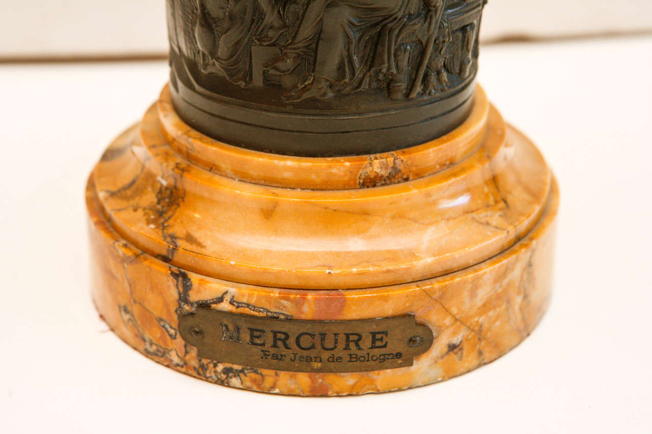 19th Century Winged Mercury Sculpture For Sale at 1stDibs | winged ...