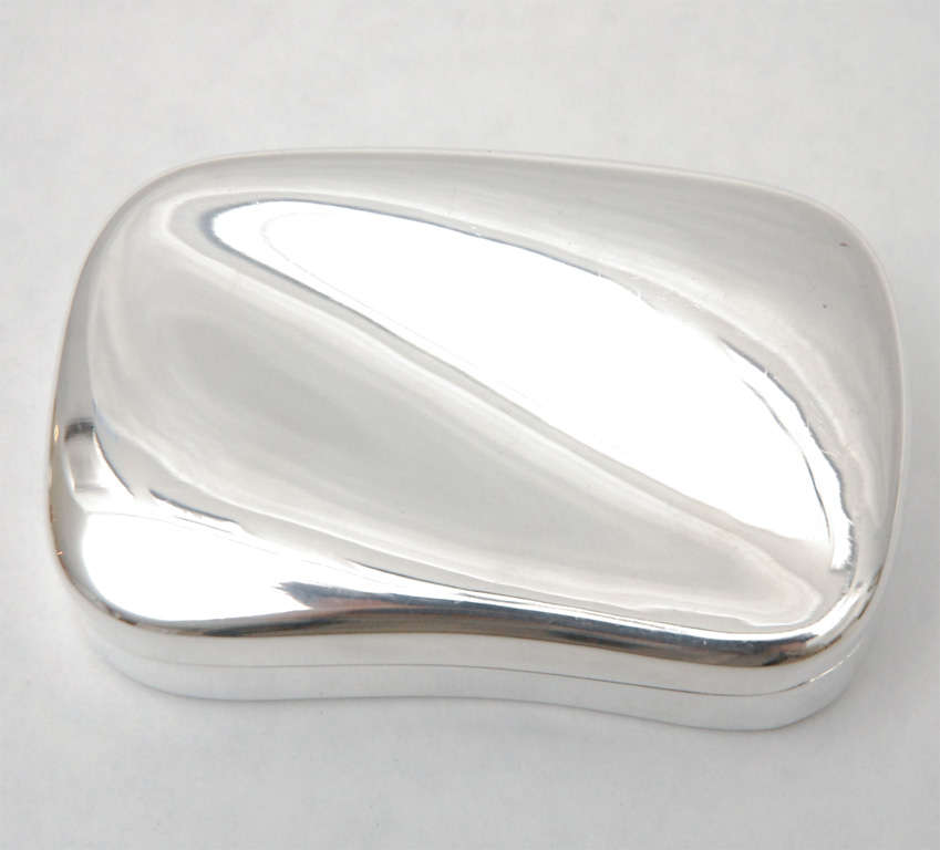 Sterling Silver Wave Box by Elsa Peretti for Tiffany and Co. at 1stDibs ...