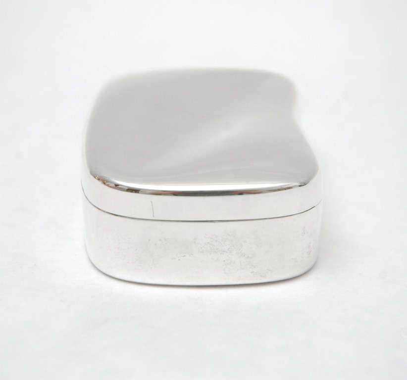 Sterling Silver Wave Box by Elsa Peretti for Tiffany and Co. at 1stDibs ...