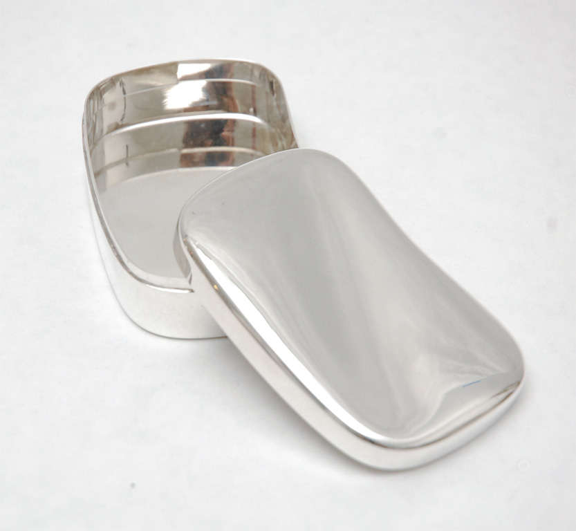 Sterling Silver Wave Box by Elsa Peretti for Tiffany and Co. at 1stDibs ...