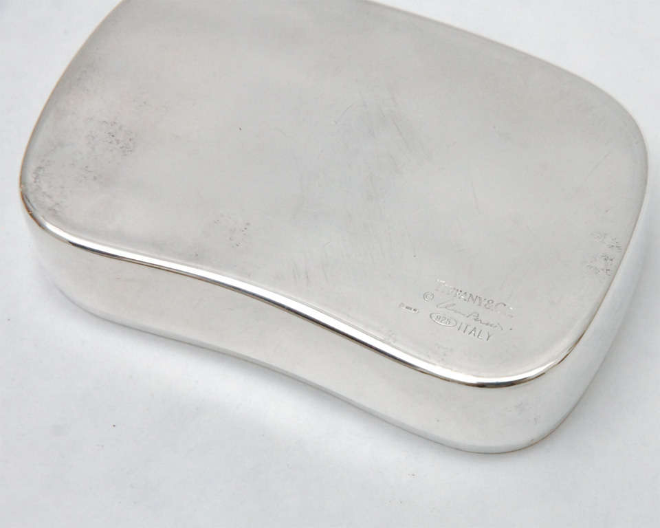 Sterling Silver Wave Box by Elsa Peretti for Tiffany and Co. at 1stDibs ...