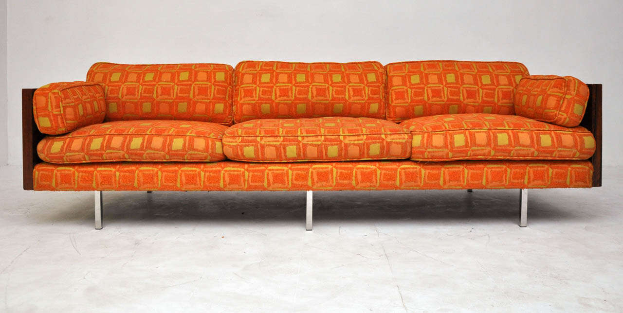 Milo Baughman Rosewood Case Sofa at 1stDibs | milo baughman case sofa ...