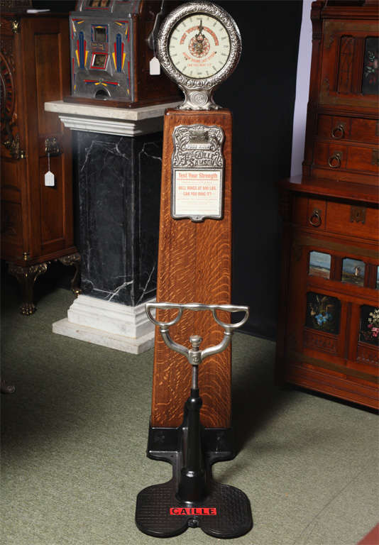 Antique strength tester For Sale at 1stDibs