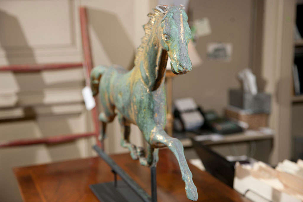Ethan Allen Running Horse Weathervane at 1stDibs