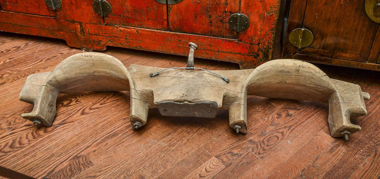 Oxen Yoke at 1stDibs | antique oxen yoke, oxen yolk, yolk oxen