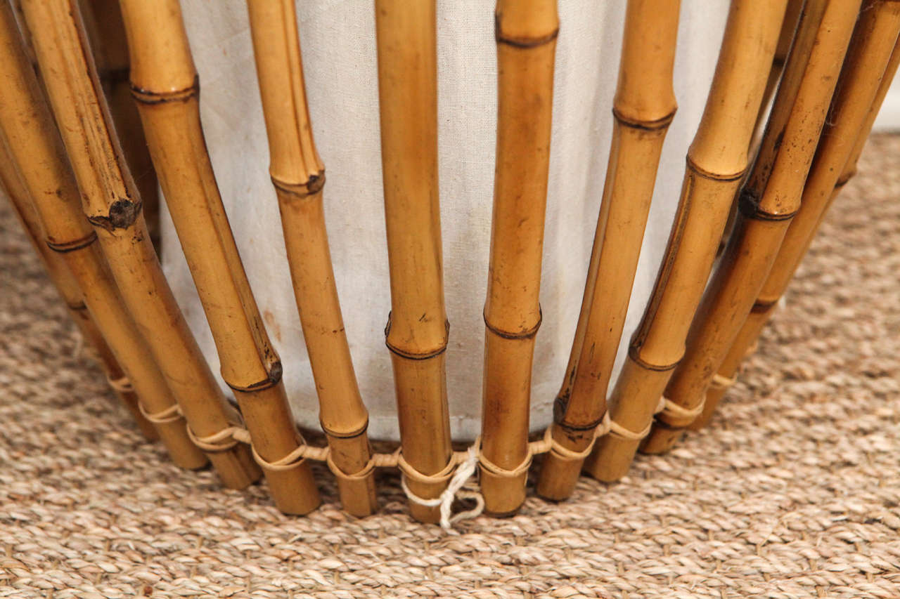 Tall Bamboo Hanging or Standing Light Fixture at 1stDibs | tall light ...