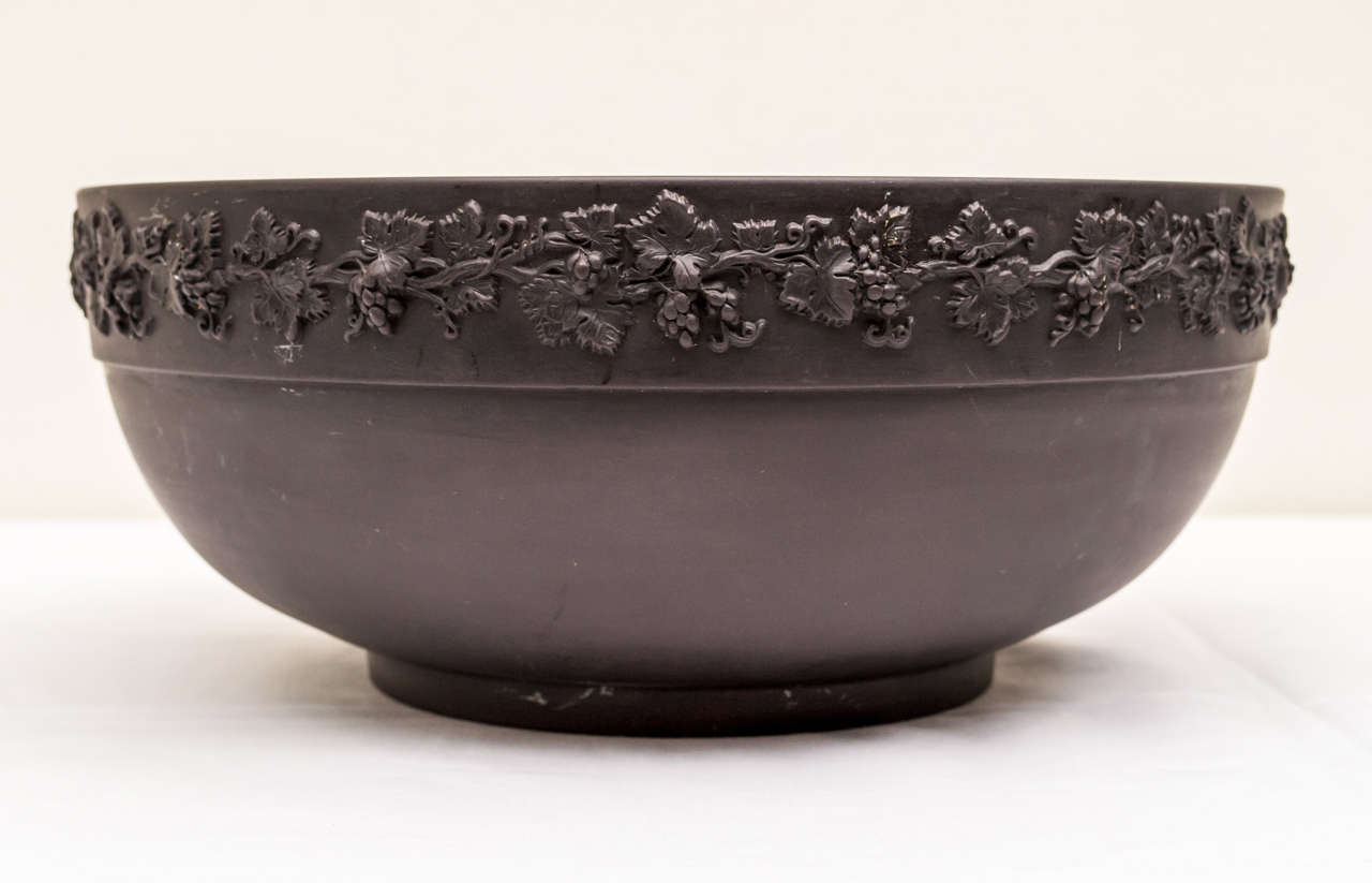 English Wedgwood Basalt Ware 10" Bowl at 1stDibs