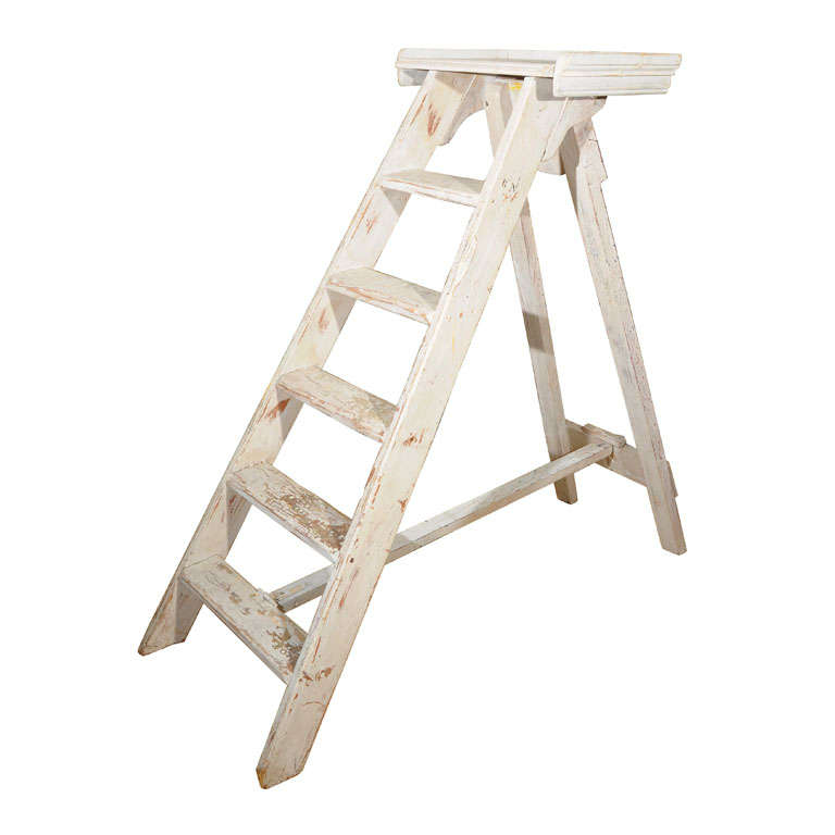 Antique Parisian Painter's Ladder at 1stdibs Antique Parisian Painter's Ladder at 1stdibs