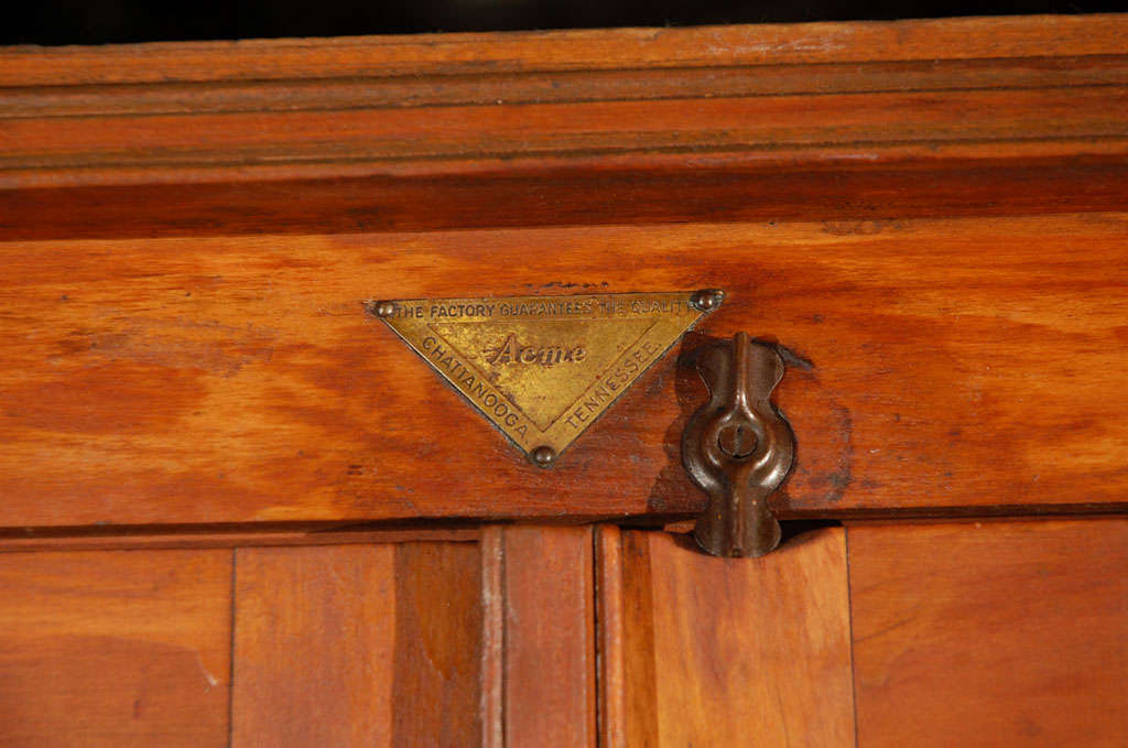 C. 1900 Acme Pie Safe at 1stDibs | hoosier pie safe, acme pie company