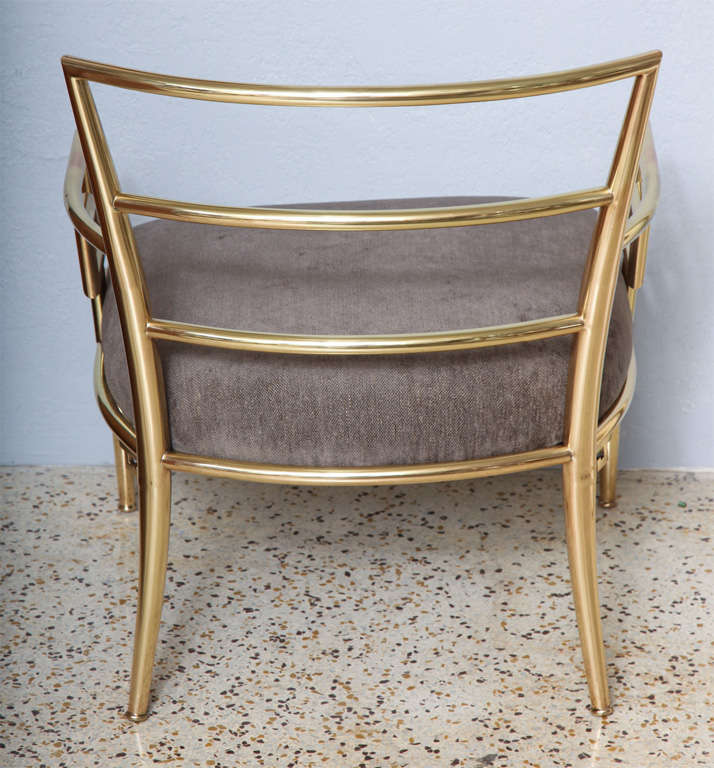 Solid Brass Greek Key Chair at 1stDibs | greek key chairs, greek key ...