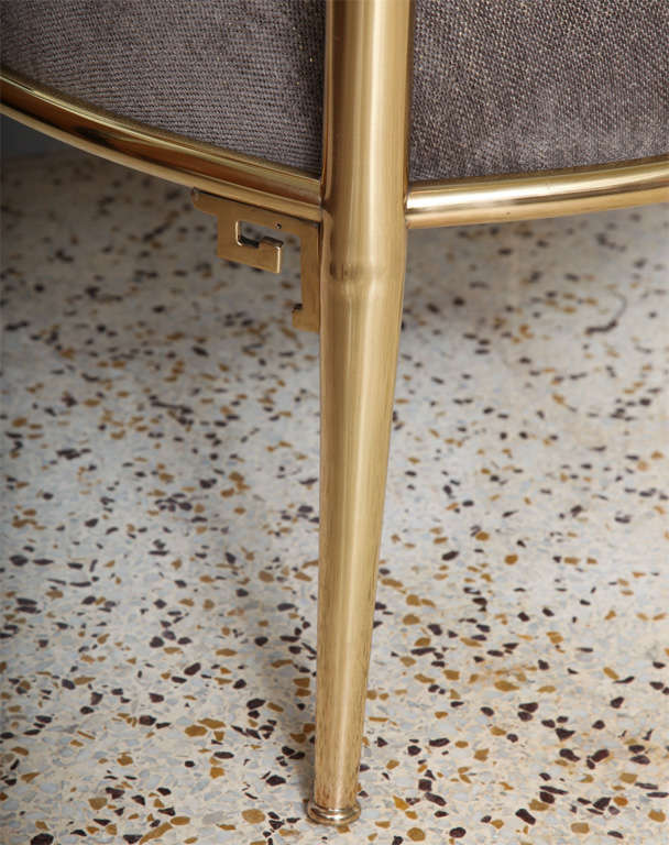 Solid Brass Greek Key Chair at 1stDibs | greek key chairs, greek key ...