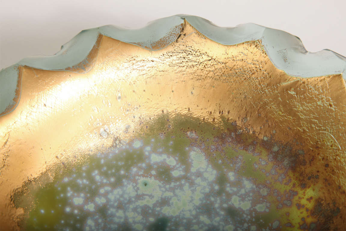 Gorgeous Art Glass Bowl by Jorge Bencomo at 1stDibs