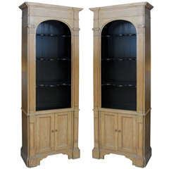 Pair of Library Cabinets at 1stDibs