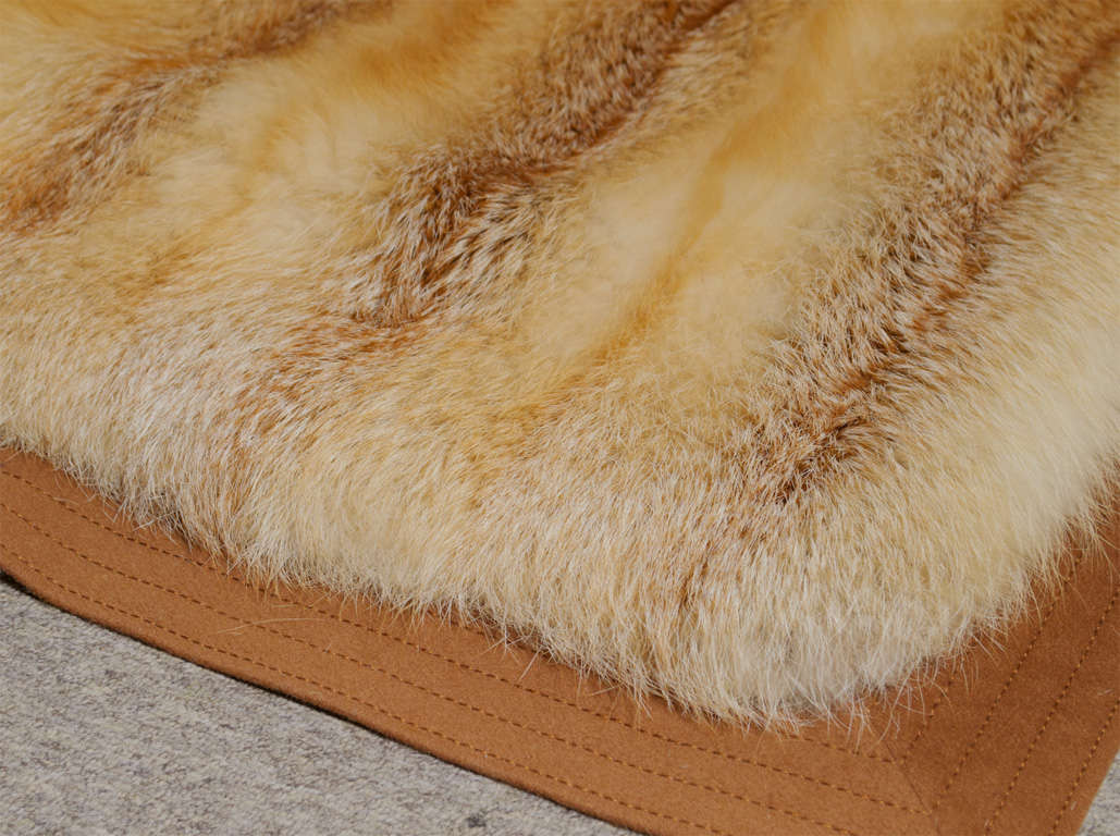Hermes Orylag Fur Throw at 1stDibs | what is orylag