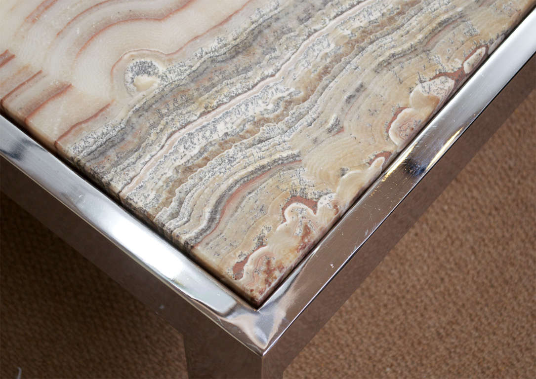 Pace Collection Onyx Top Coffee Table at 1stDibs