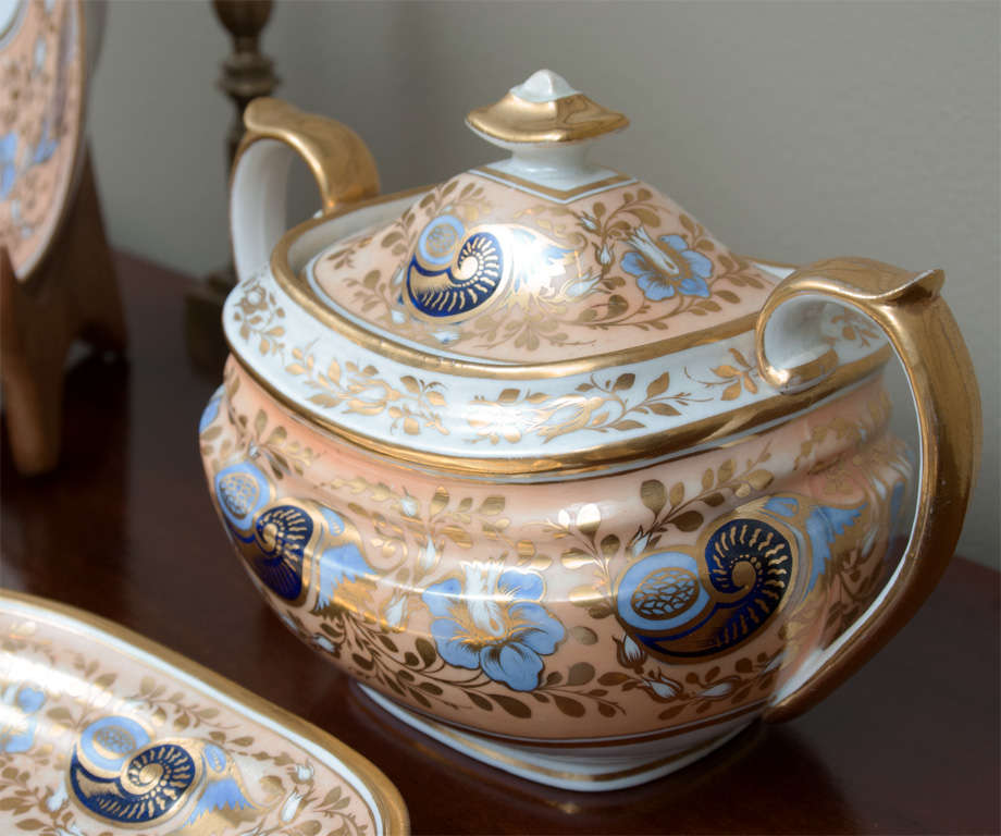 Coalport Porcelain Tea Service at 1stDibs