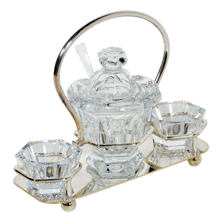 Baccarat Set - 53 For Sale on 1stDibs