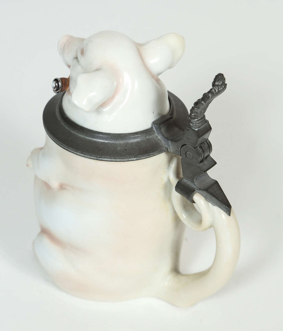 Vintage German Pig Stein at 1stDibs | pig stine, pigstine, pigstein