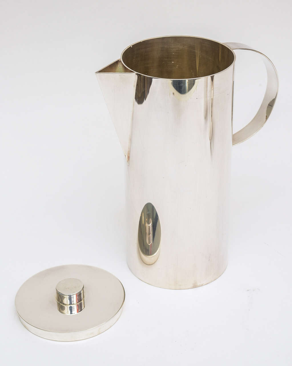 Swid Powell for Calvin Klein Silver Plate Three-Piece Coffee Service ...