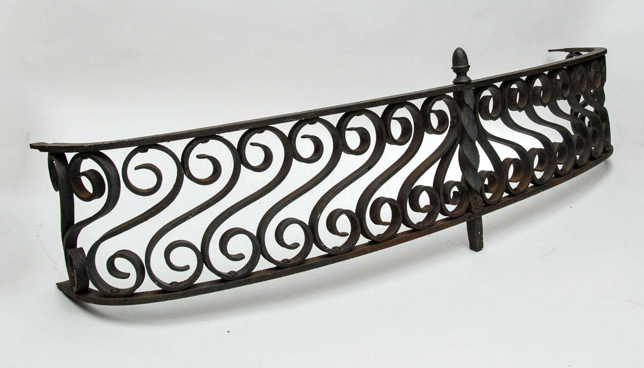 Pair of Wrought Iron Window Grates circa 1880 at 1stDibs