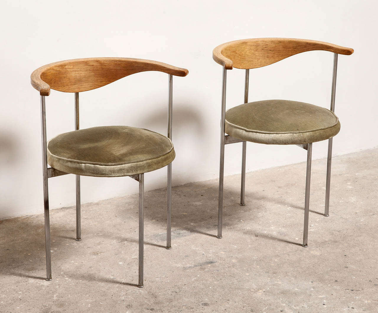 Fritz Hansen Chairs Designed by Frederik Sieck Denmark at 1stDibs ...