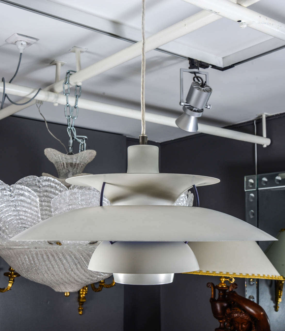 PH5 Suspension Light Created by Poul Henningsen for Louis Poulsen at ...