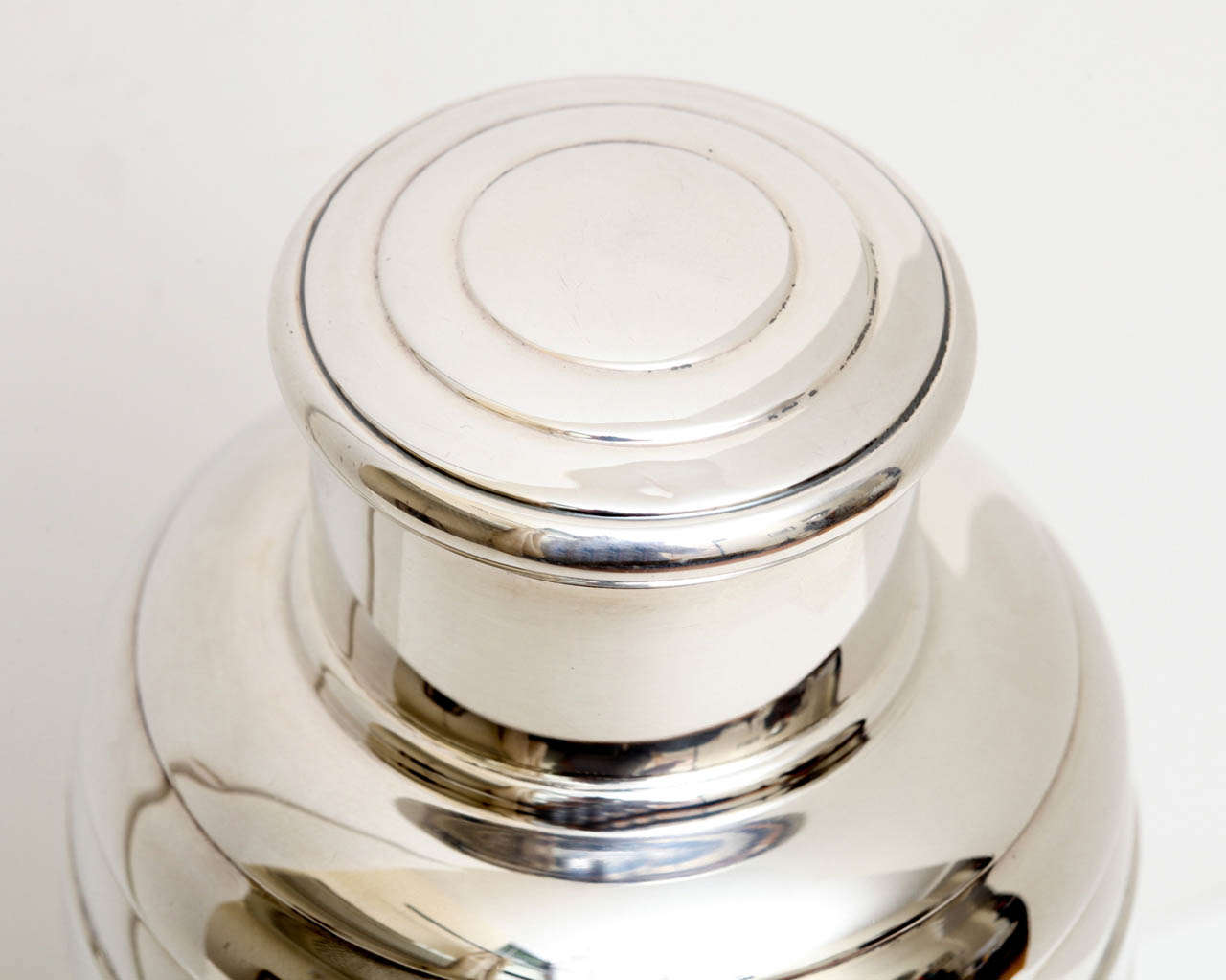 Art Deco Silver Cocktail "Recipe" Shaker by William Suckling at 1stDibs