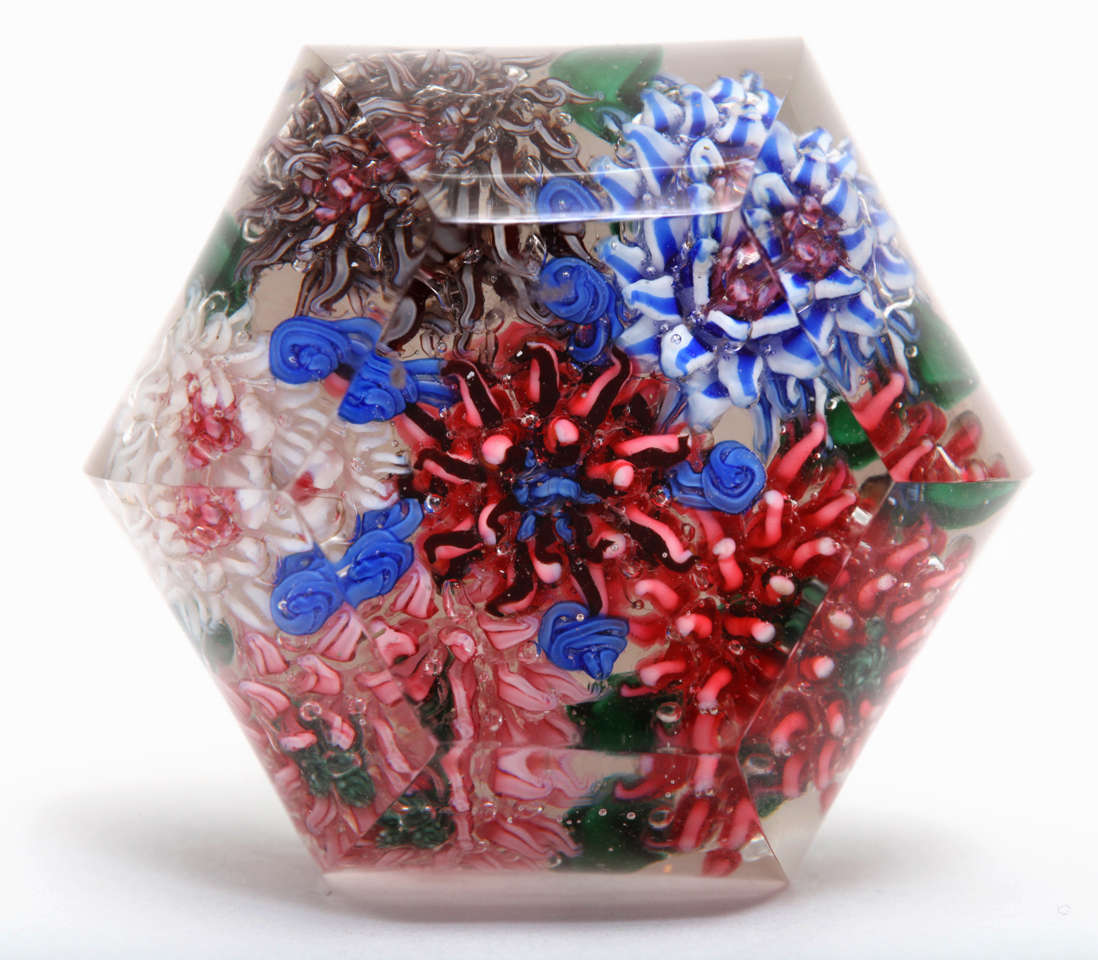 A Rare And Fine Russian Glass Paperweight Seal For Sale at 1stDibs