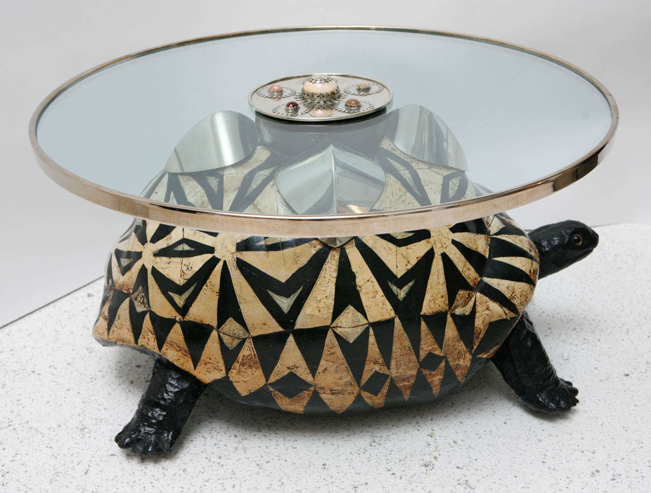 Tortoise Form Cocktail Table by J. Antony Redmile at 1stDibs
