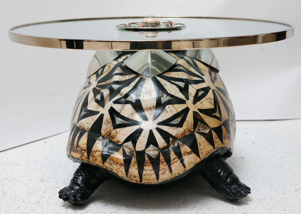 Tortoise Form Cocktail Table by J. Antony Redmile at 1stDibs