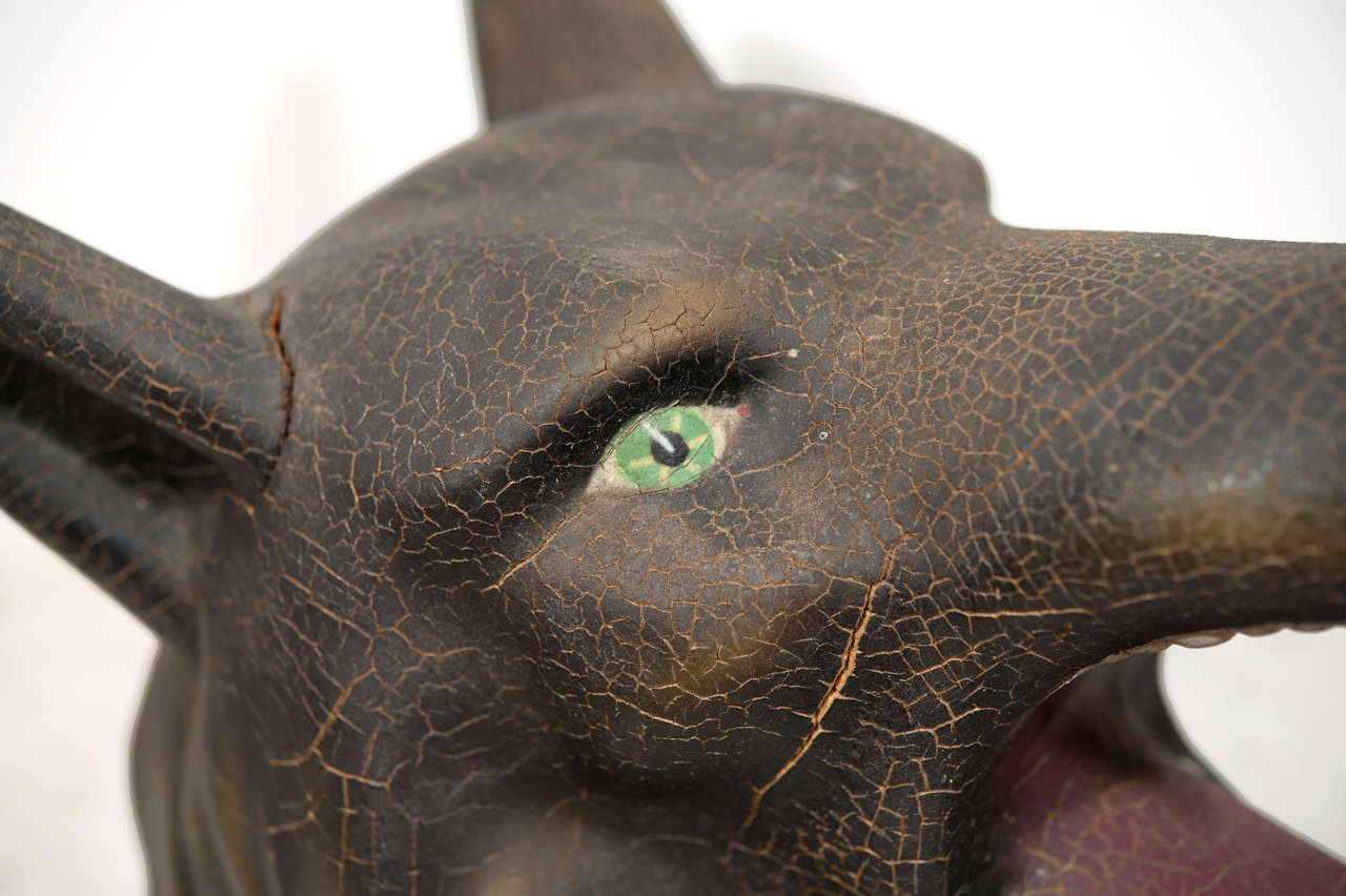 Wolf cub scout totem head at 1stDibs | totem.scout, wolf totem scouts ...