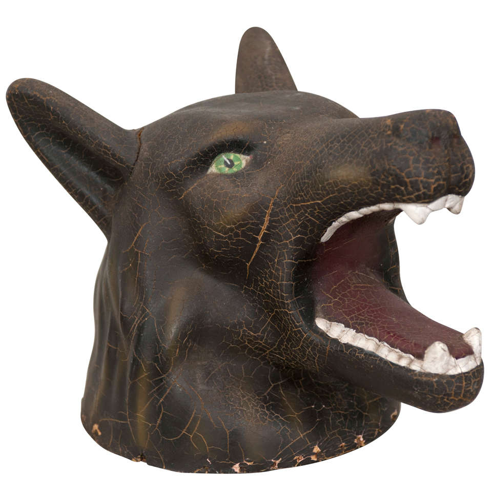 Wolf cub scout totem head at 1stDibs | totem.scout, wolf totem scouts ...