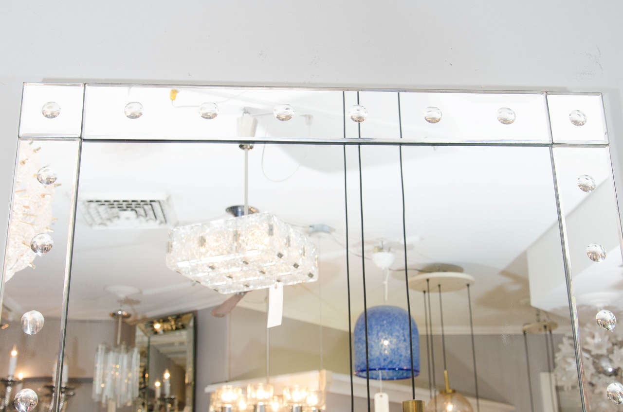 Custom Clear Etched Ponti Mirror For Sale at 1stDibs | custom etched ...