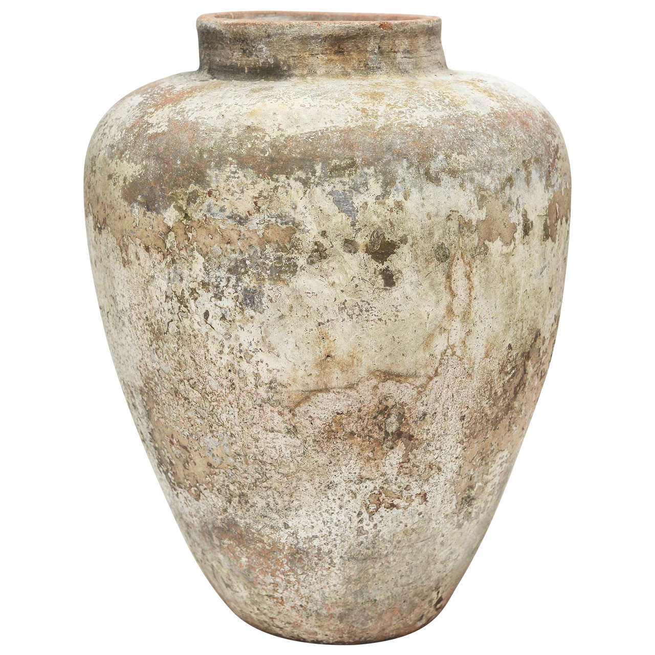 Over Scaled Rustic Italian Pot at 1stDibs