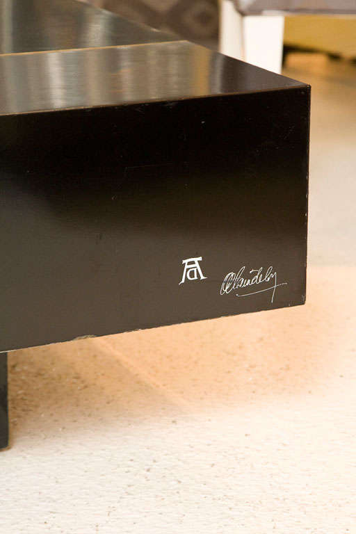 Extra Large Cocktail Table by Alain Delon for Maison Jansen at 1stDibs