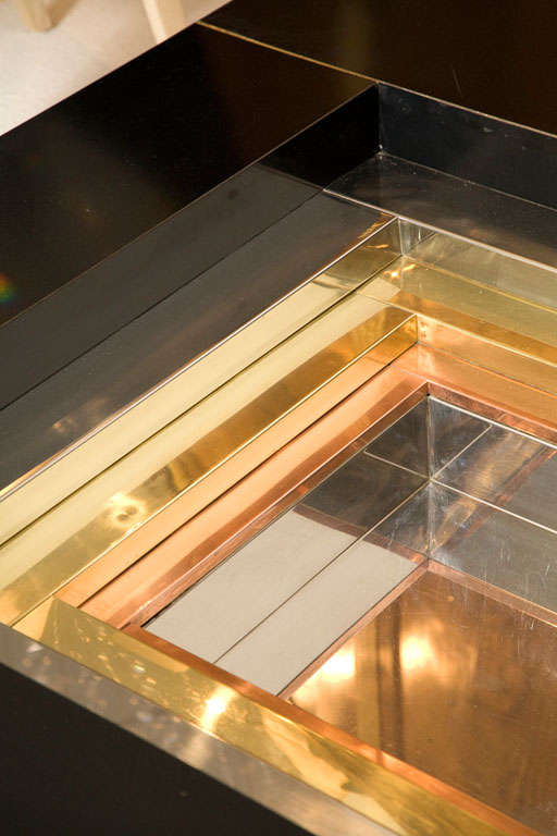 Extra Large Cocktail Table by Alain Delon for Maison Jansen at 1stDibs