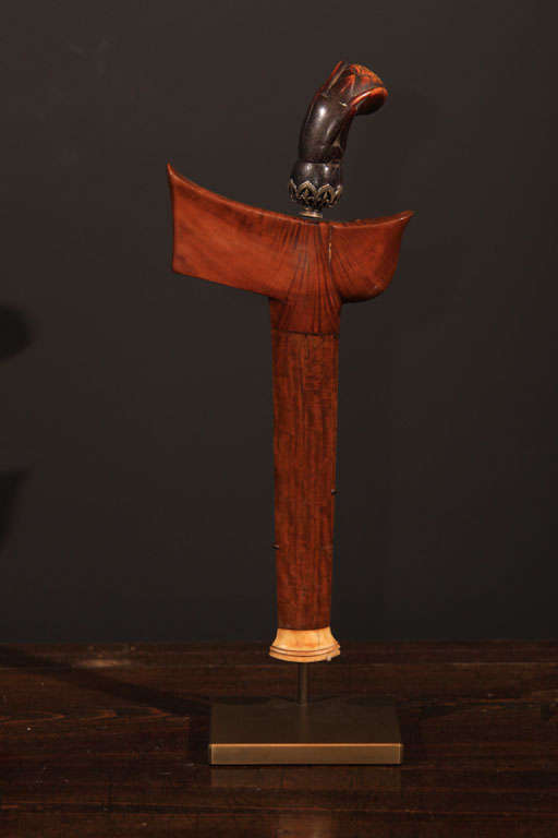 Indonesian Keris Dagger with Ivory Hilt at 1stDibs